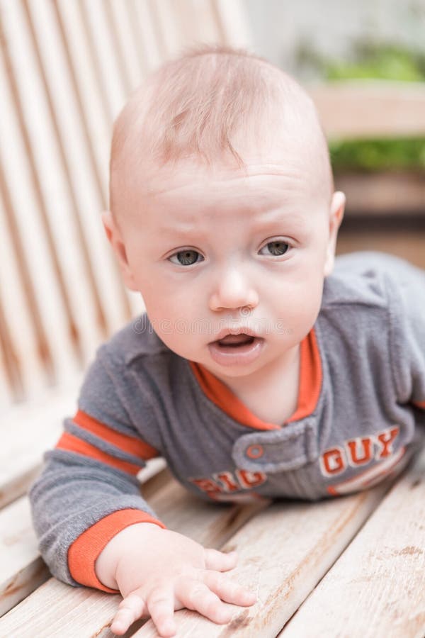 Baby boy stock photo. Image of face, cute, baby, portrait - 40764532