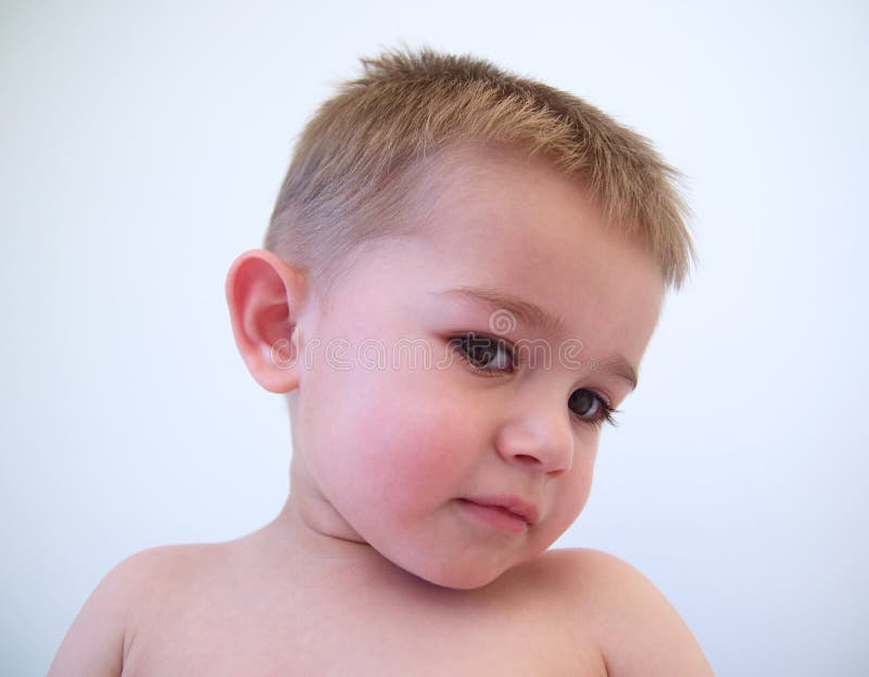 Baby boy face stock photo. Image of small, child, face - 9155646