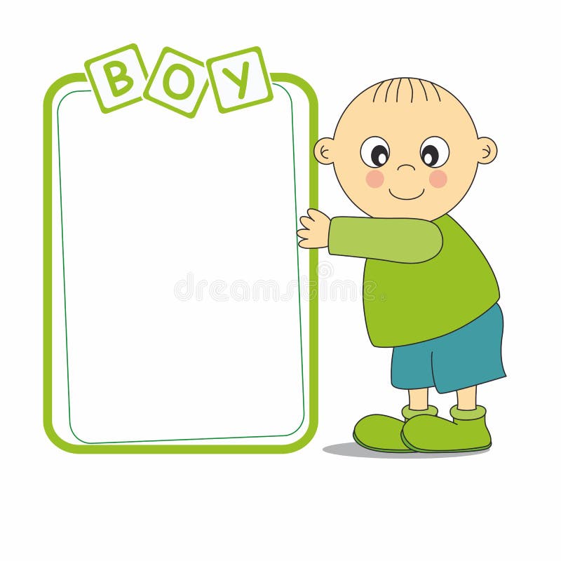 Baby Boy Frame Stock Illustrations – 8,556 Baby Boy Frame Stock ...