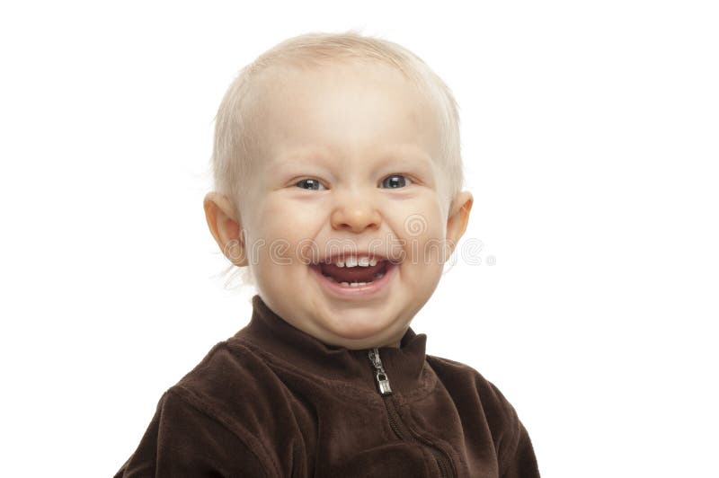 Baby boy isolated stock image. Image of childhood, infant - 25732203