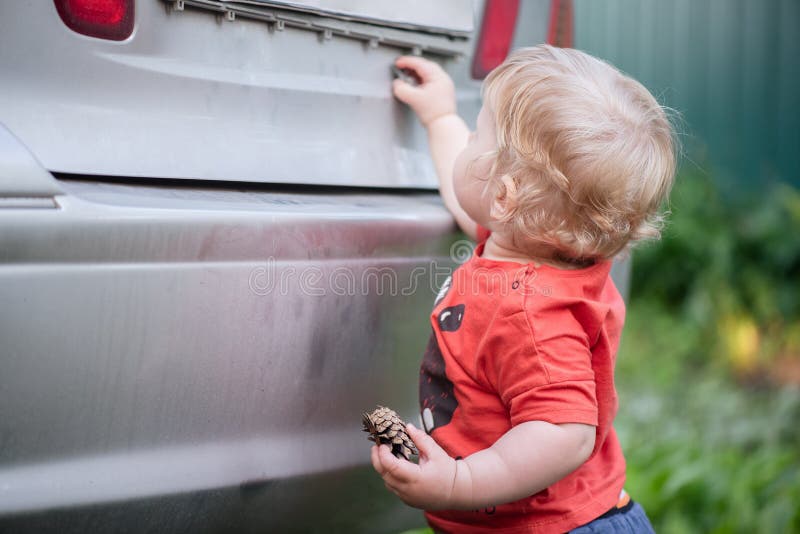 Child stock image. Image of automobile, auto, childhood - 186083163