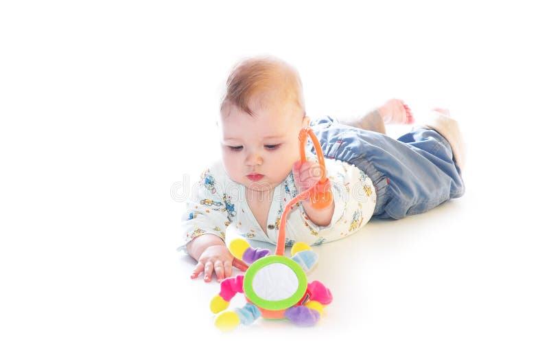 Baby boy playing stock photo. Image of babies, family - 12284546