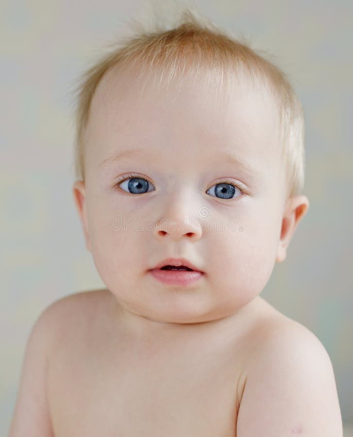 Baby boy stock photo. Image of cute, expression, eyes - 38098018