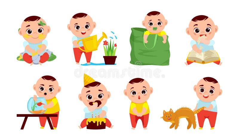 Mischief Behavior Stock Illustrations – 498 Mischief Behavior Stock ...