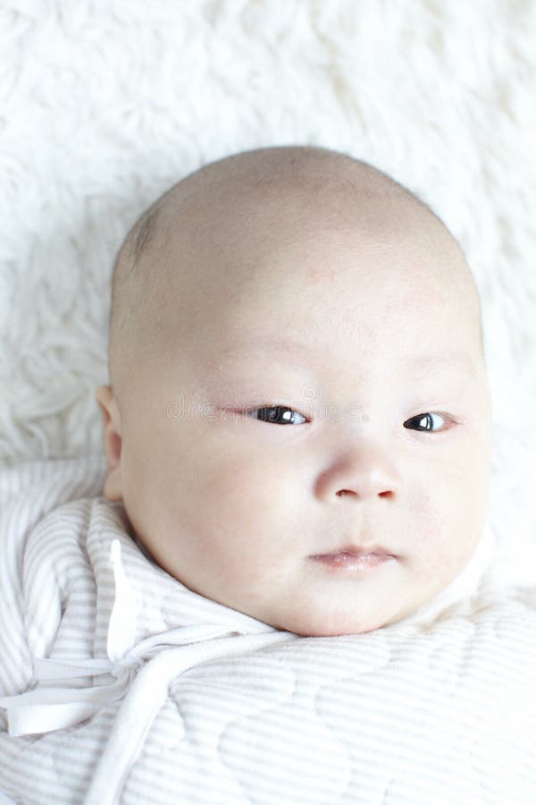 Baby boy stock photo. Image of thinking, little, face - 38834926