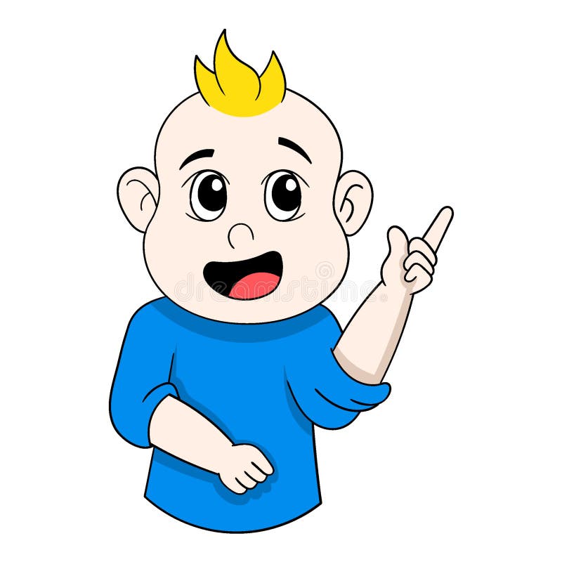 Boy Explaining Stock Illustrations – 760 Boy Explaining Stock ...