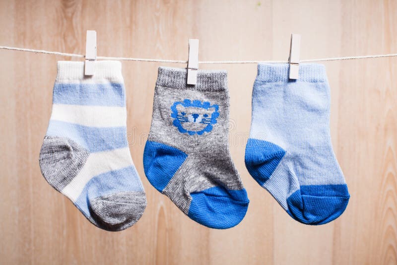 Baby boy socks stock image. Image of newborn, rope, socks - 36413421