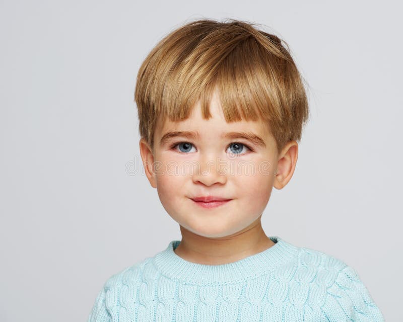 Baby boy in studio shot stock image. Image of face, childhood - 27863347