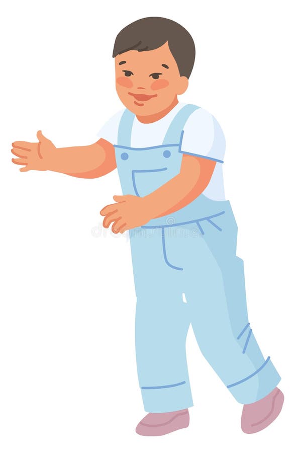 Boy First Steps Stock Illustrations – 325 Boy First Steps Stock ...