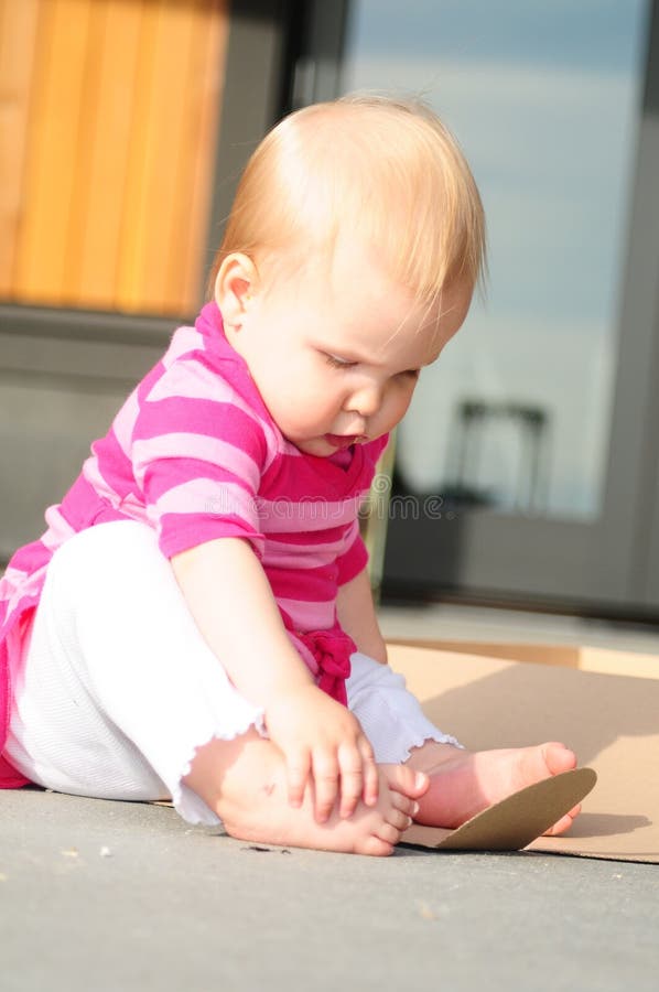 Baby building stock photo. Image of pants, toes, stripe - 13366020