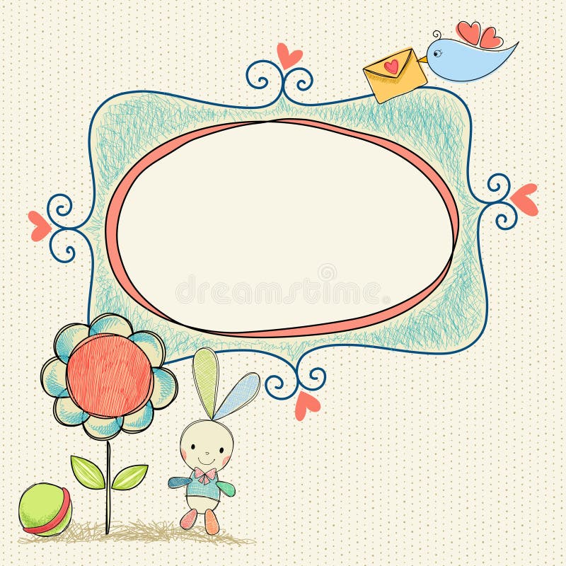 Baby Bunny Photo Frame at Joanne Tindall blog