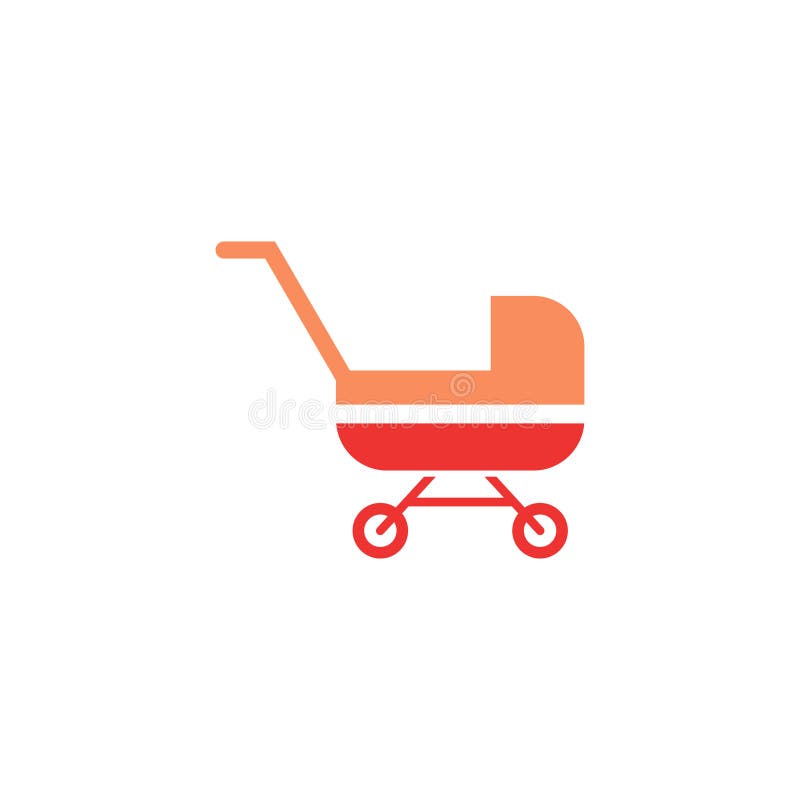 Baby Car Vector Icon Design Template Stock Vector - Illustration of ...