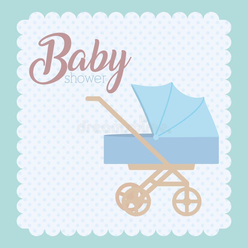 Baby Cart Trolley Isolated Icon Stock Vector - Illustration of trolley ...