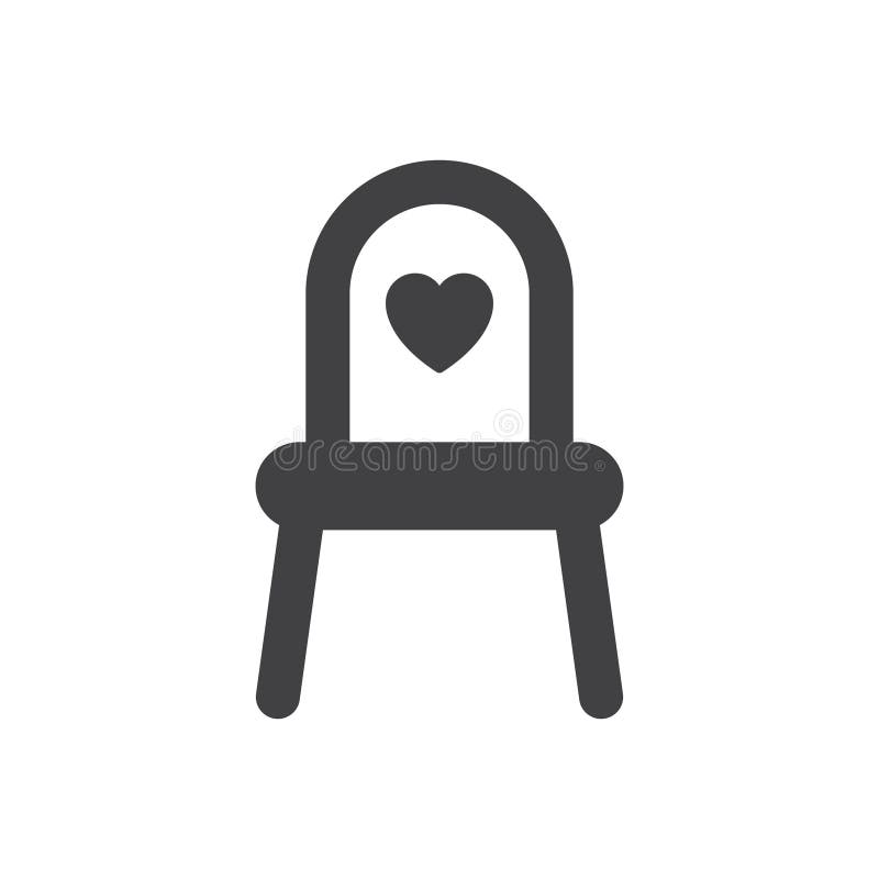Baby Chair Icon stock illustration. Illustration of little - 374320143