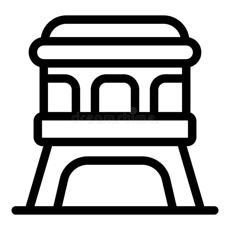 Baby Changing Table with Sections for Diapers and Creams Stock ...