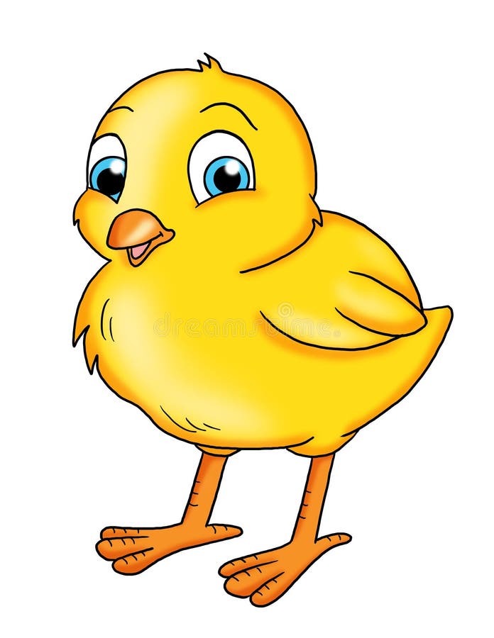 Baby chick stock illustration. Illustration of illustrations - 18733297