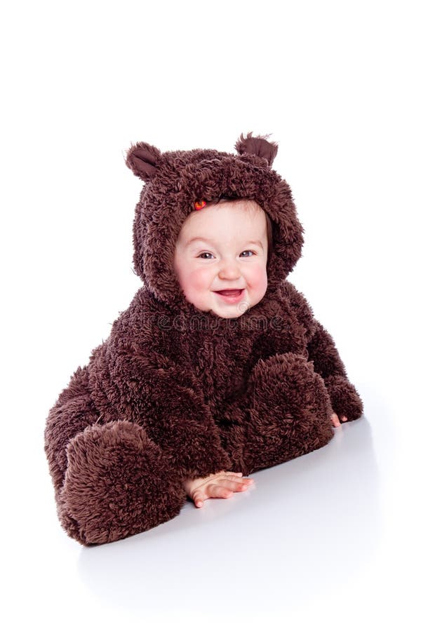 Child with teddy bear stock image. Image of child, happy - 5148993