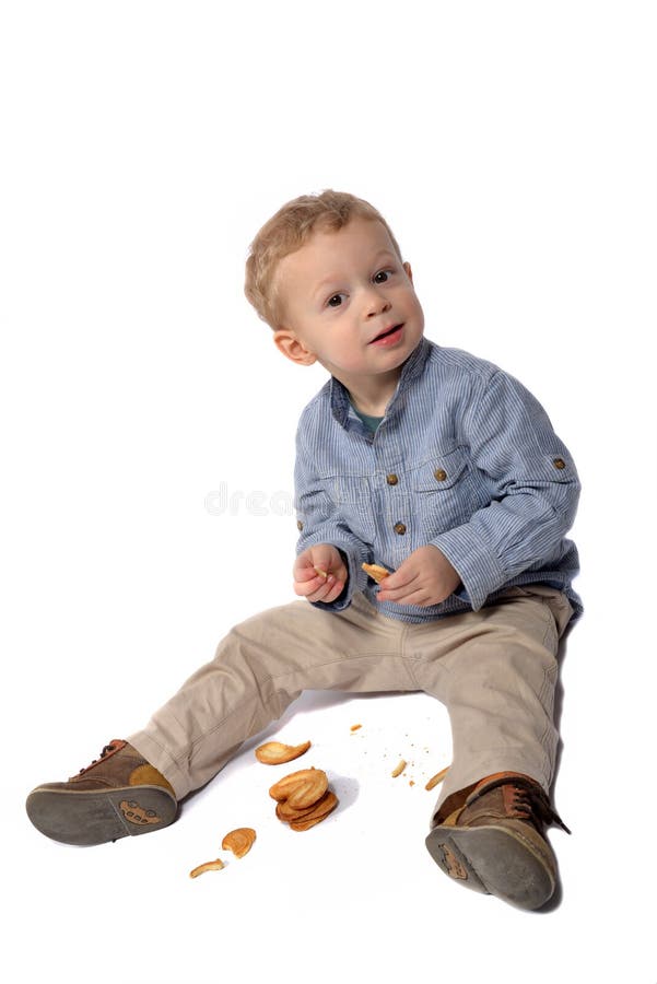 Baby with cookies stock image. Image of biscuit, sugar - 38015727