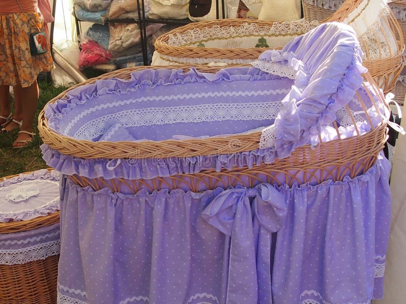 Baby cot stock photo. Image of tree, creativity, newborn - 79044048