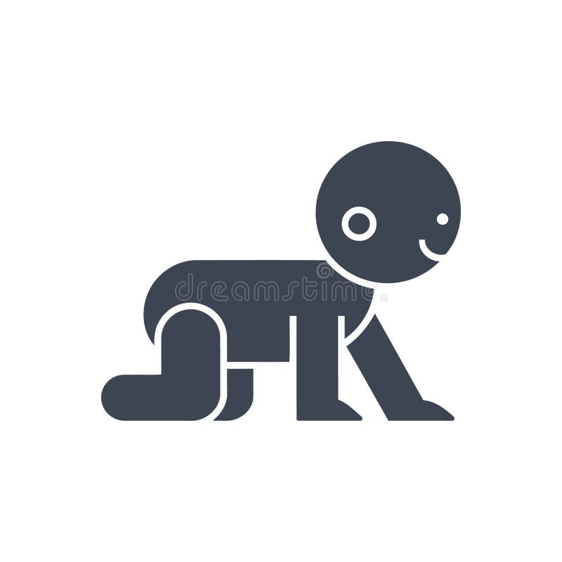 Crawling Icon Stock Illustrations – 6,004 Crawling Icon Stock ...