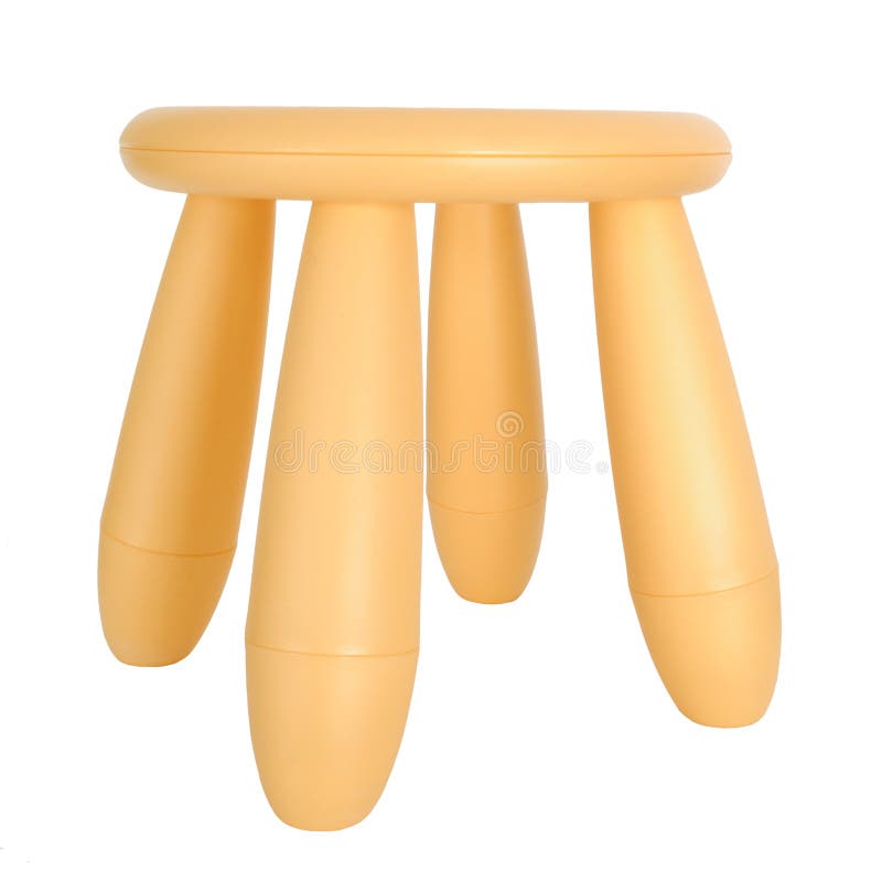 White Plastic Low Stool Stock Photos - Free & Royalty-Free Stock Photos ...