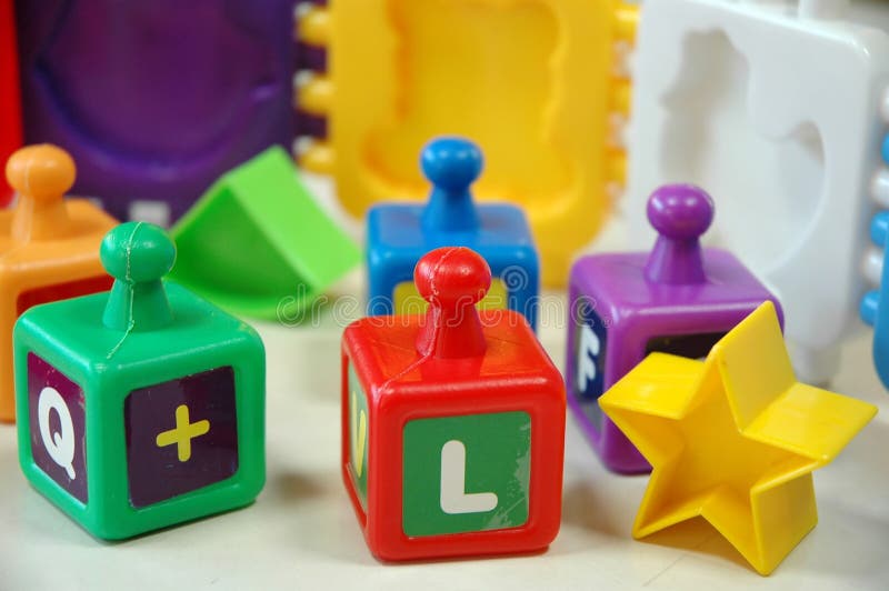 Baby creativity blocks stock image. Image of block, puzzle - 1596841