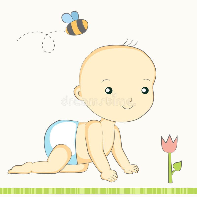 Baby Creeps Stock Illustrations – 57 Baby Creeps Stock Illustrations ...