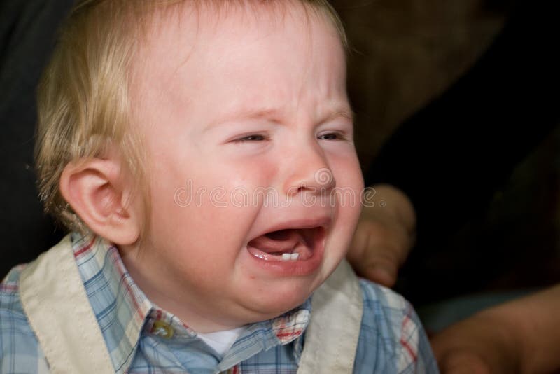 Scary young little girl stock image. Image of pink, faces - 14210375