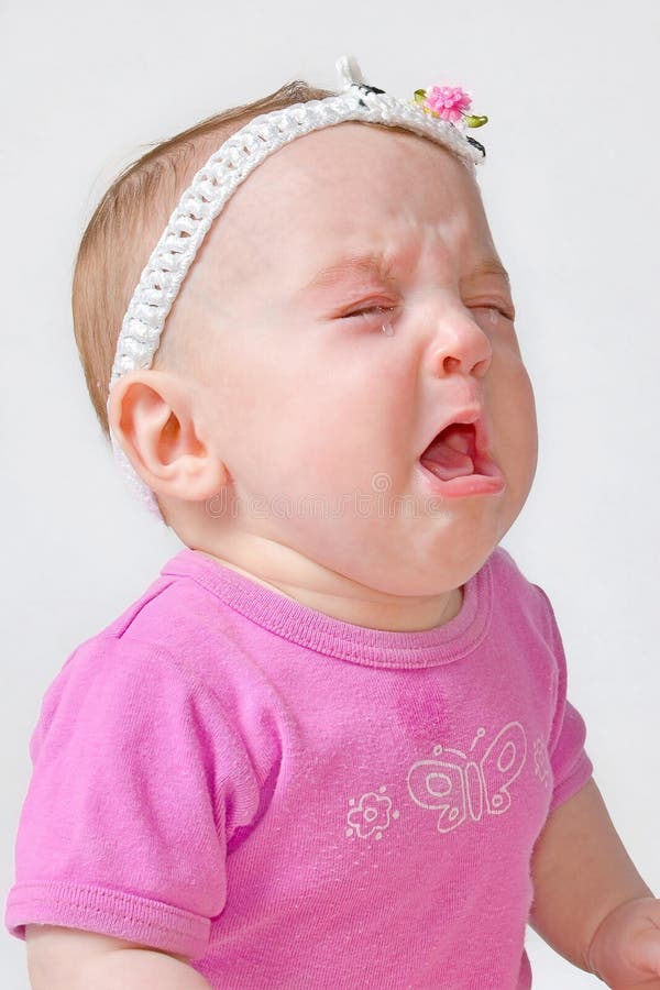 Crying Baby stock image. Image of pout, crying, tears, lips - 802763