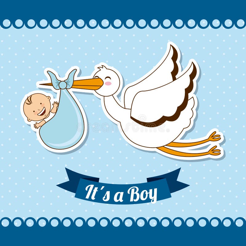 Baby design stock vector. Illustration of baby, born - 43443456