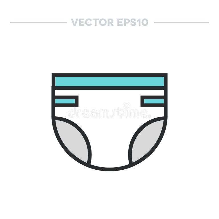 Baby Diaper Stock Illustrations – 26,135 Baby Diaper Stock ...