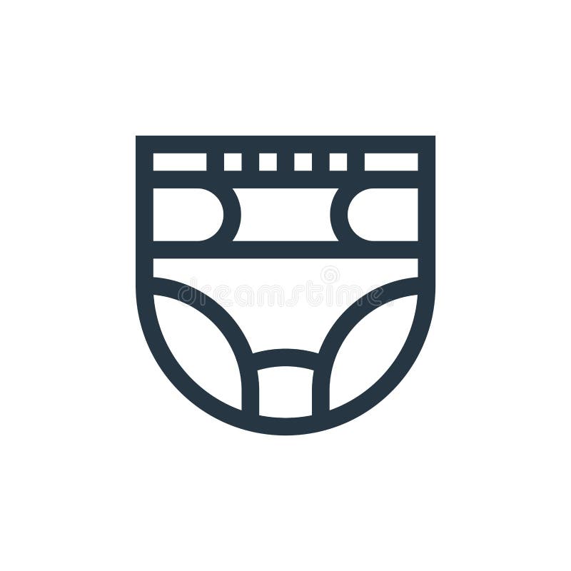 Baby Diaper Line Art Vector Stock Illustrations – 2,301 Baby Diaper ...