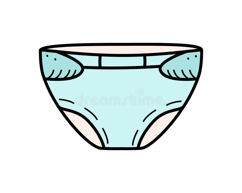 Cloth Diaper Line Drawing Stock Illustrations – 53 Cloth Diaper Line ...