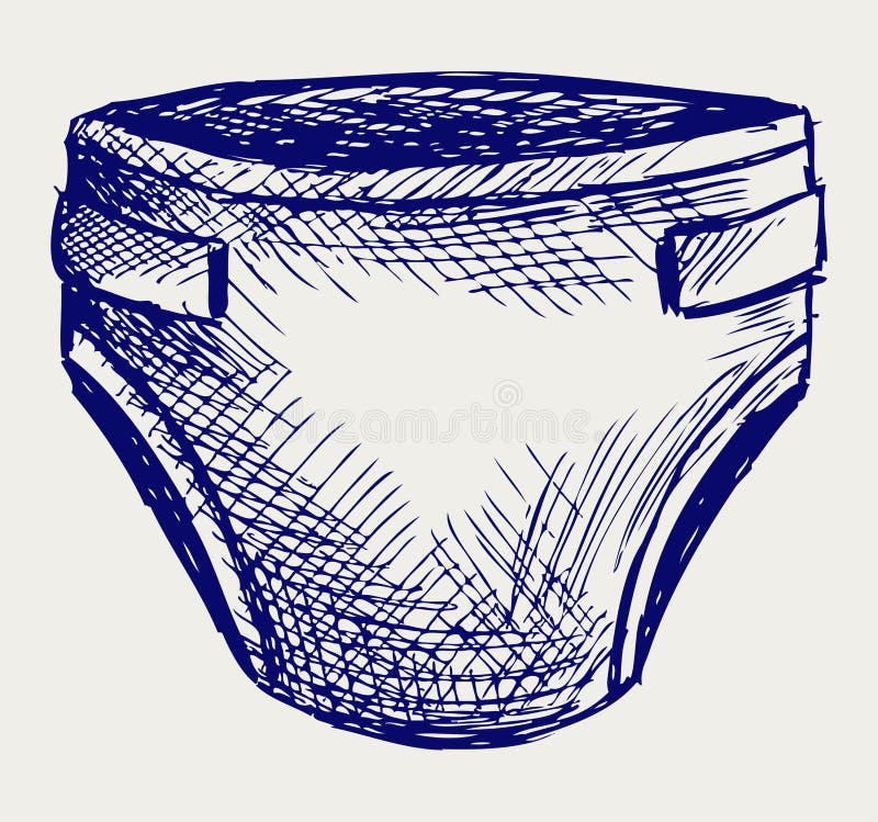 Diapers Line Art Stock Illustrations – 330 Diapers Line Art Stock ...
