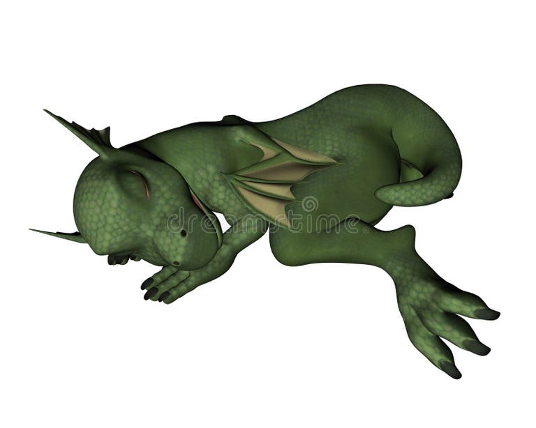 Sleeping Dragon Cartoon Stock Illustrations – 596 Sleeping Dragon ...