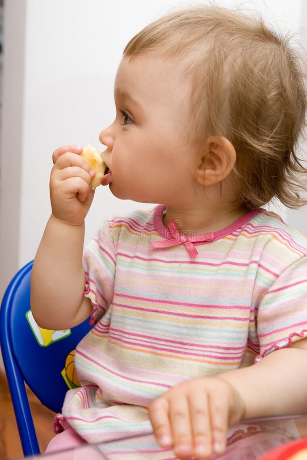 Baby Eating Picture. Image: 6381798