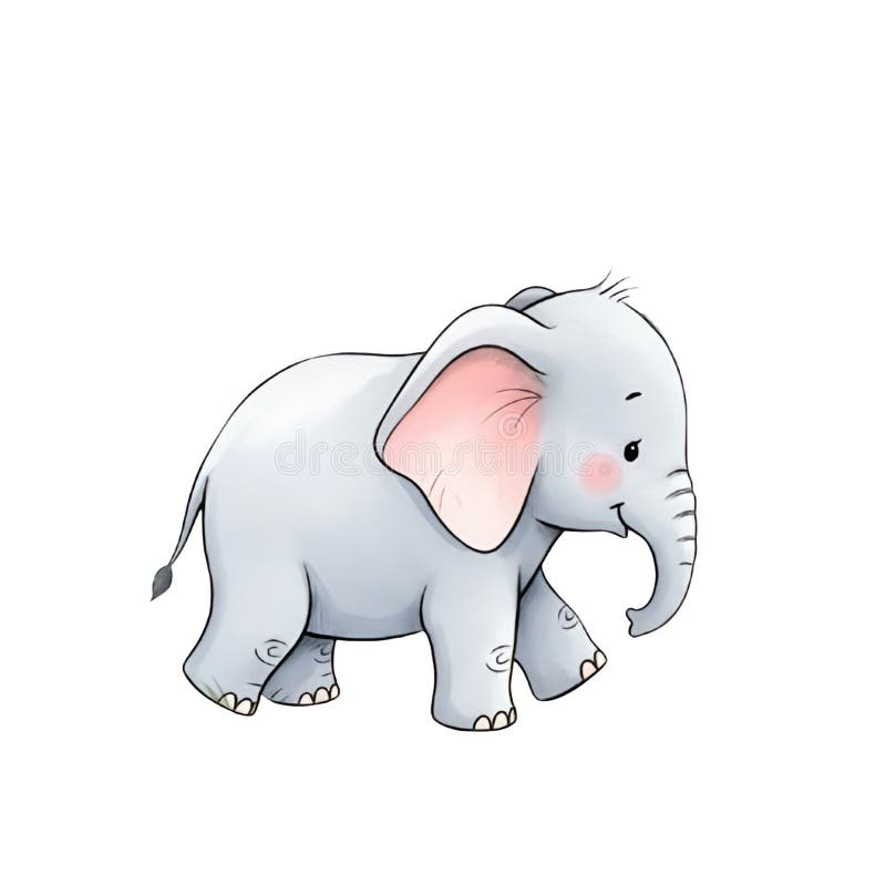 Baby Elephant Cartoon Network Editorial Stock Photo - Illustration of ...