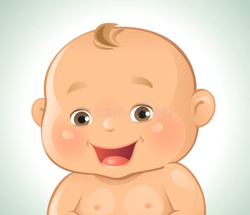 Baby Emotions- cheering stock vector. Illustration of cartoon - 65642171