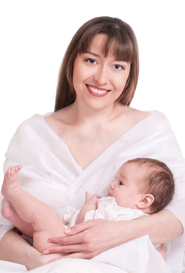 Baby en zijn moeder stock foto. Image of blij, schitterend - 30739608