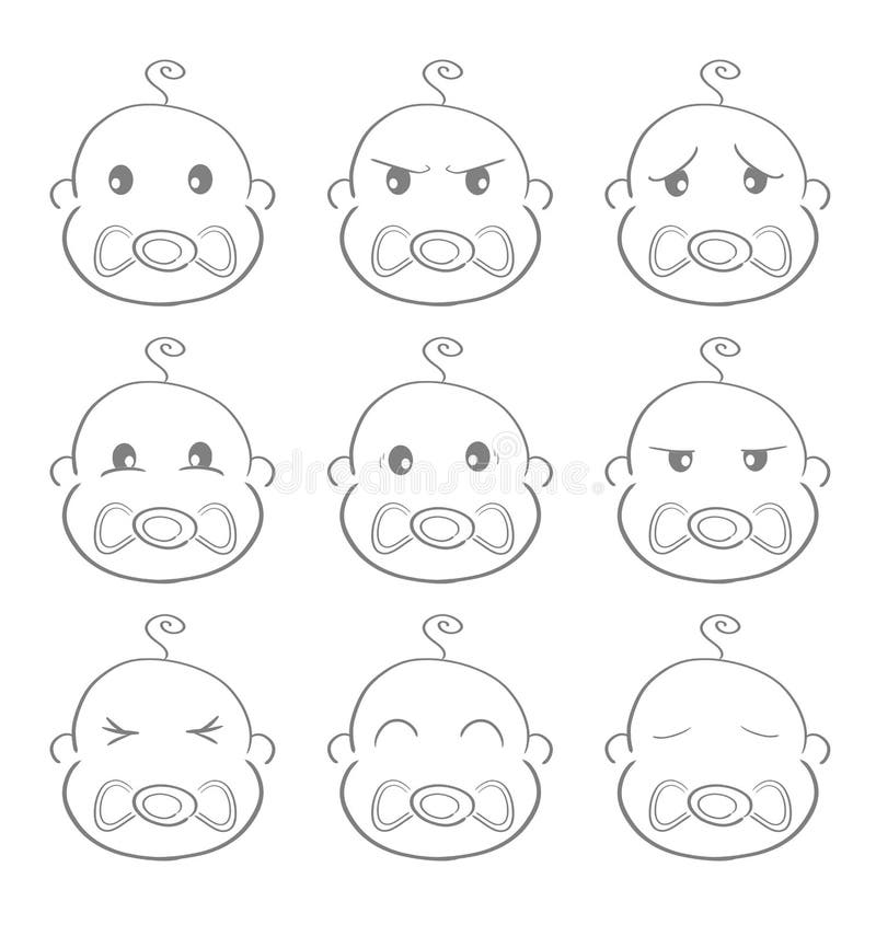 Baby expressions stock image. Image of toddler, happy - 8484339