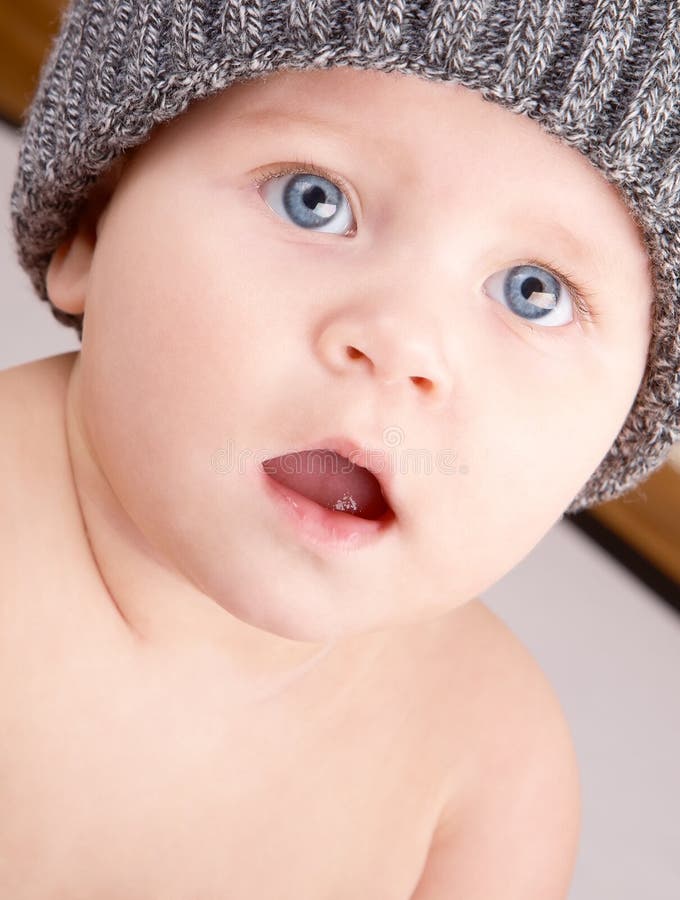 Baby eyelashes stock image. Image of nursing, soft, attractive - 12192405