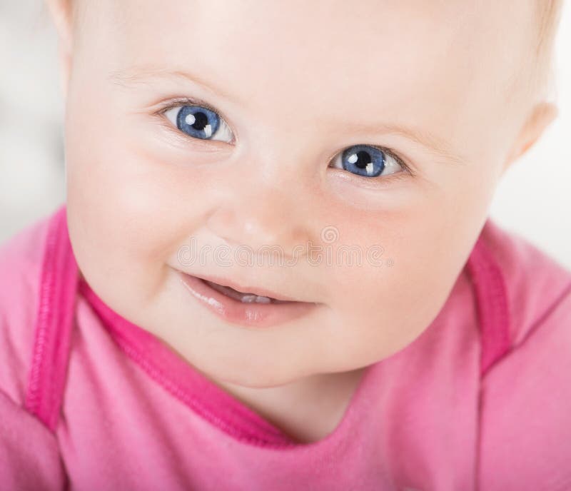 Happy baby face stock photo. Image of jolly, good, healthy - 22925422