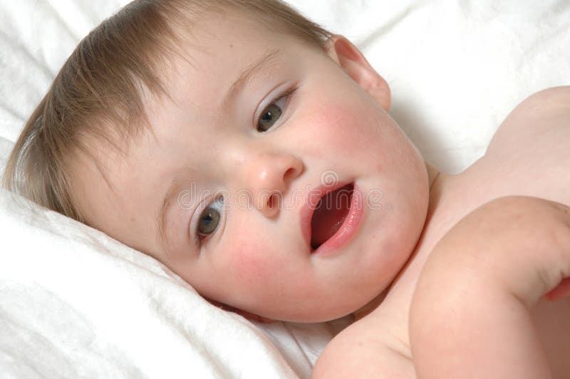 Baby faces stock photo. Image of shoulder, joke, mouth - 1307026