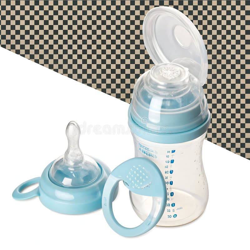 Baby Feeder with Accessory â€ Infant Feeding Isolated Stock ...