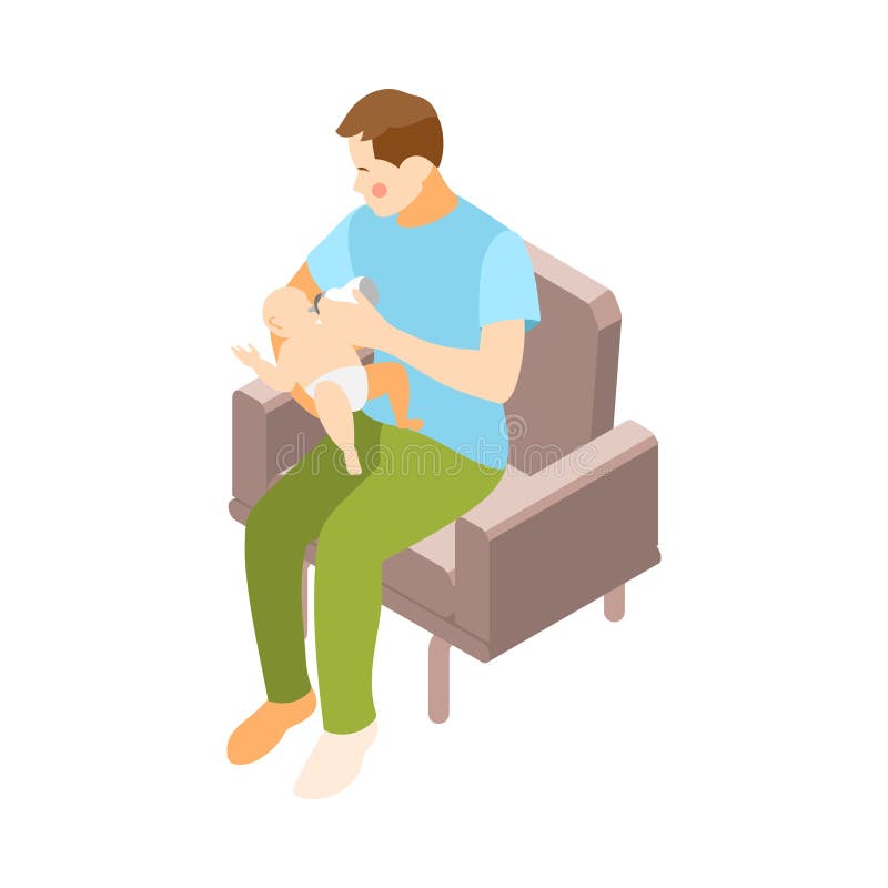 Baby Feeding Icon stock vector. Illustration of symbol - 241481206