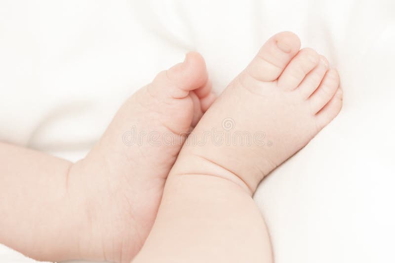 Baby feet stock photo. Image of close, soft, lying, little - 14805906