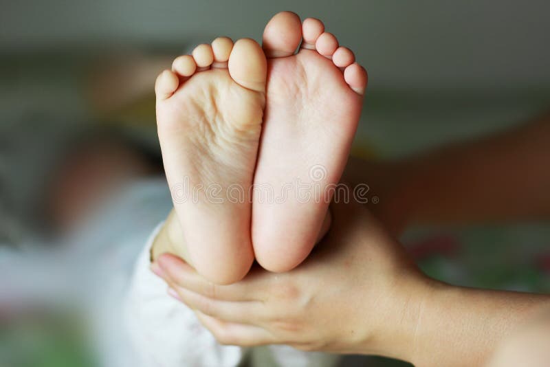 Tickling Women Feet and Laughing Hard Stock Image - Image of family ...
