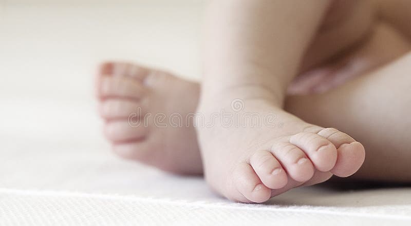 Baby feet stock image. Image of lifestyle, feet, healthy - 45125145