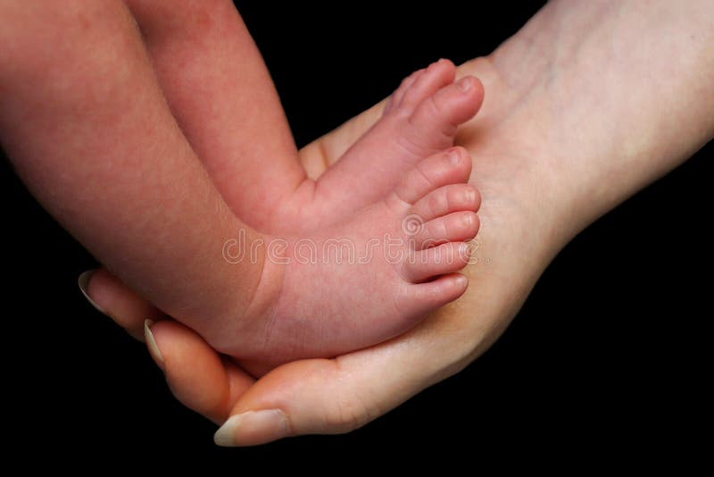 Baby Feet stock image. Image of affectionate, body, hands - 53270259