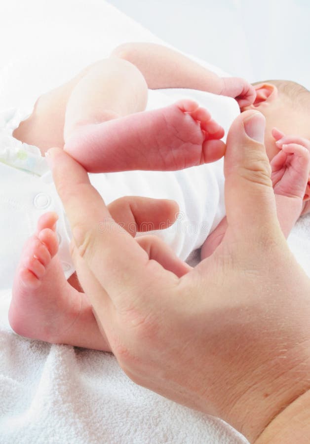 Baby feet stock image. Image of body, love, childhood - 80101203